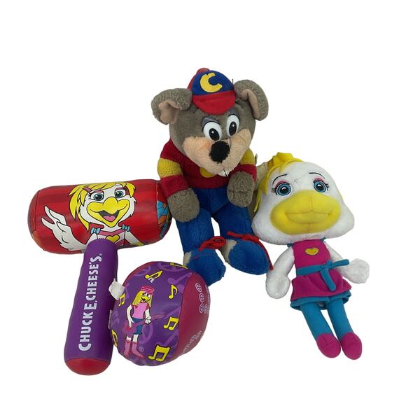 Chuck E. Cheese | Toys | Vintage Chuck E Cheese Mascot Prize Novelty ...